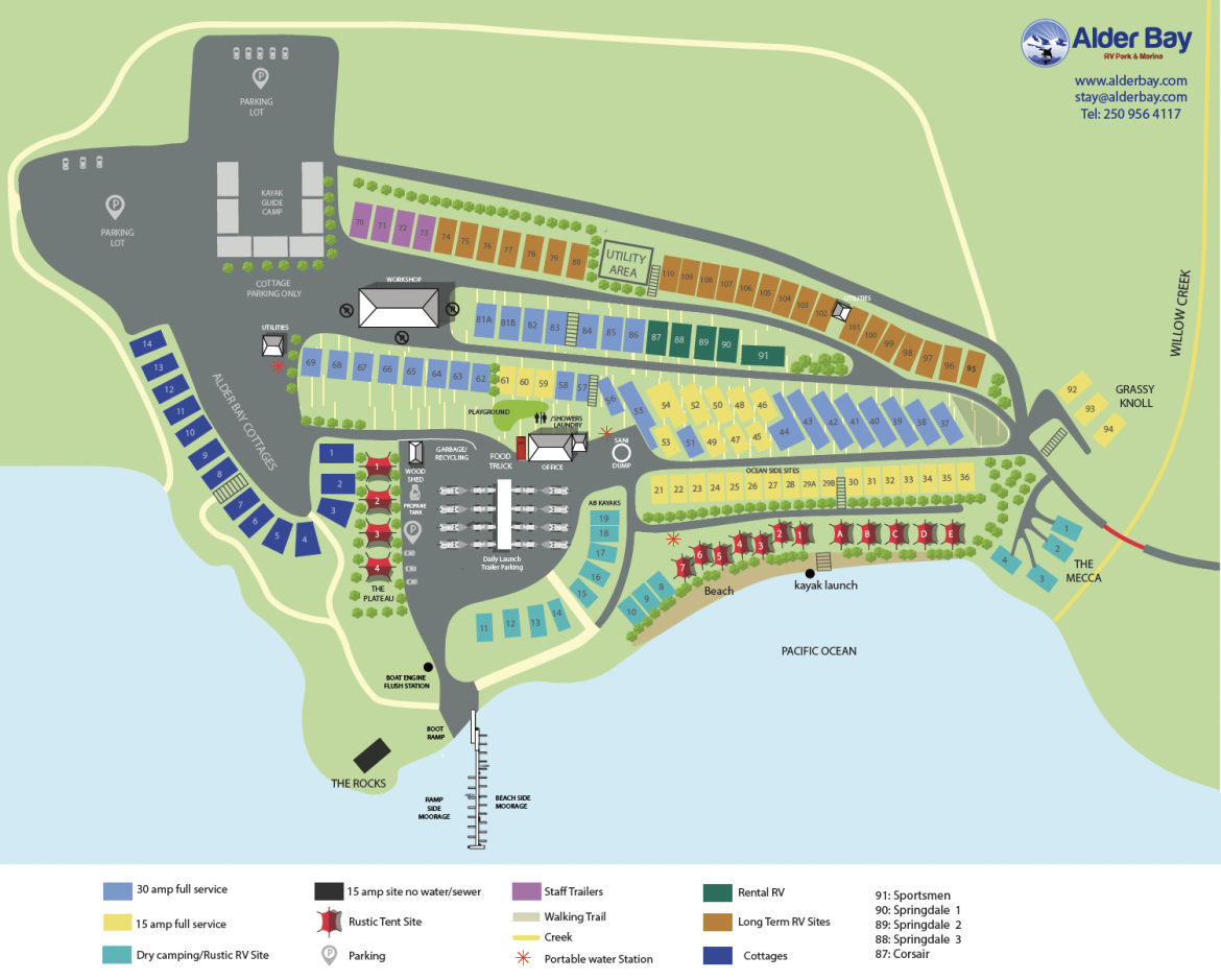 Alder Bay Resort - Trailer Parks Canada